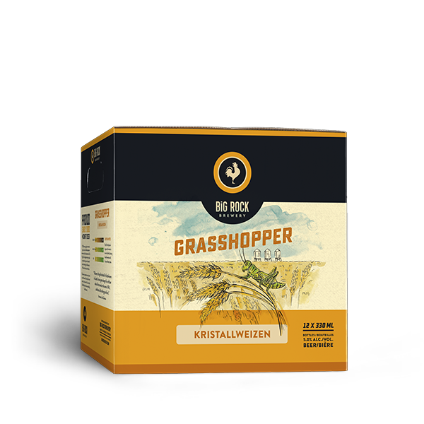grasshopper_12pack_bottle - Big Rock Brewery